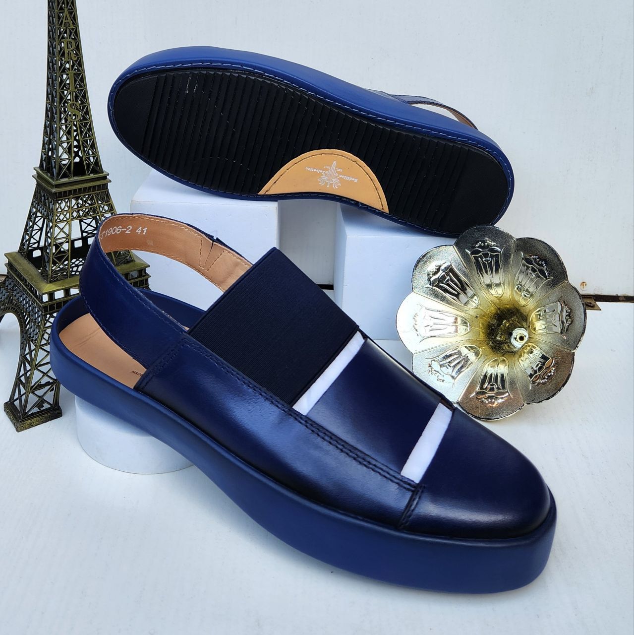 DB MEN’S LEATHER SANDAL SHOE COLLECTION – Boras Signature