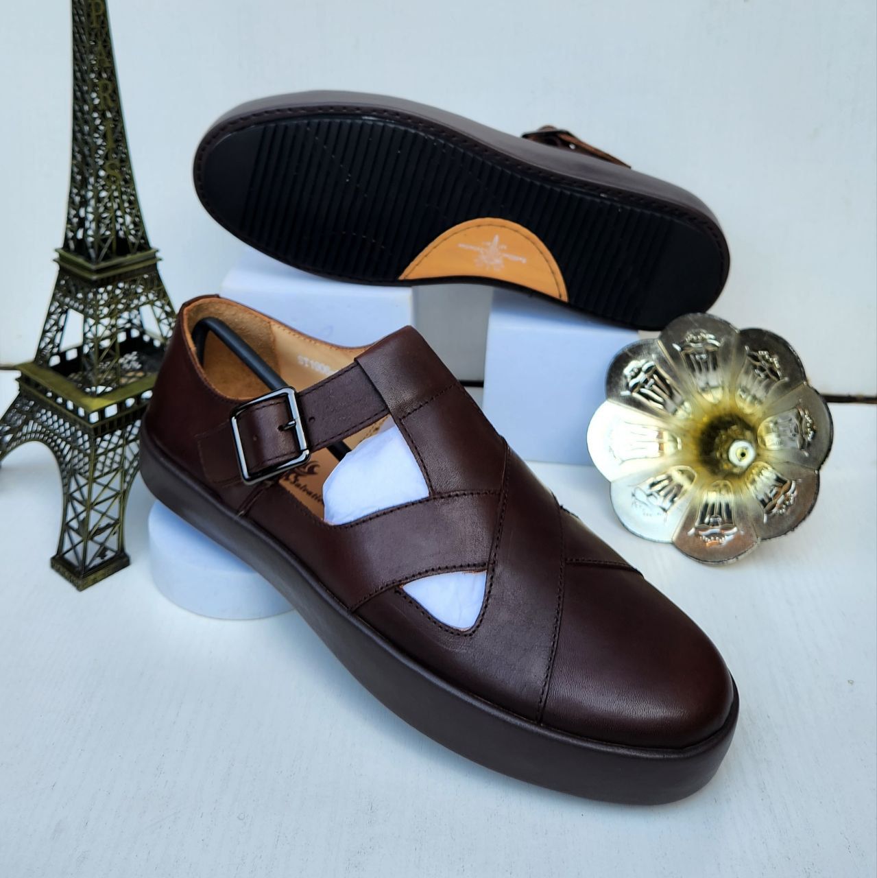DB MEN’S LEATHER SANDAL SHOE COLLECTION – Boras Signature